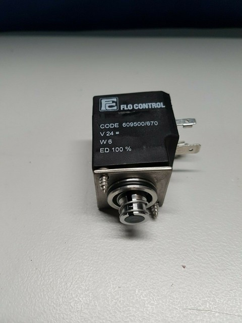 2 Flo Control 609500 Solenoid Valve 609500/670 24v for sale online | eBay