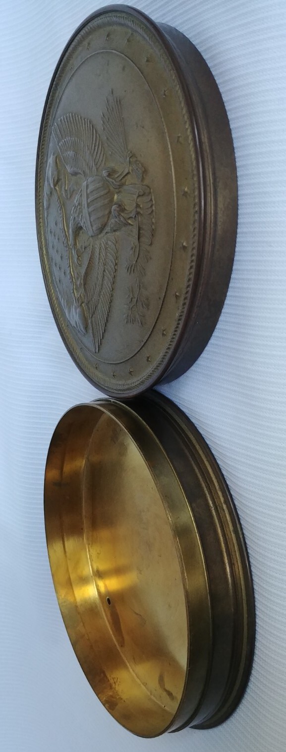 Metropolitan Museum of Art American Eagle 1800s US Treaty Seal Skippet ...