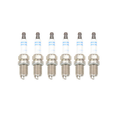 Bosch OE Fine Wire Platinum Set of 6 Spark Plugs .8mm Gap For Dodge ...