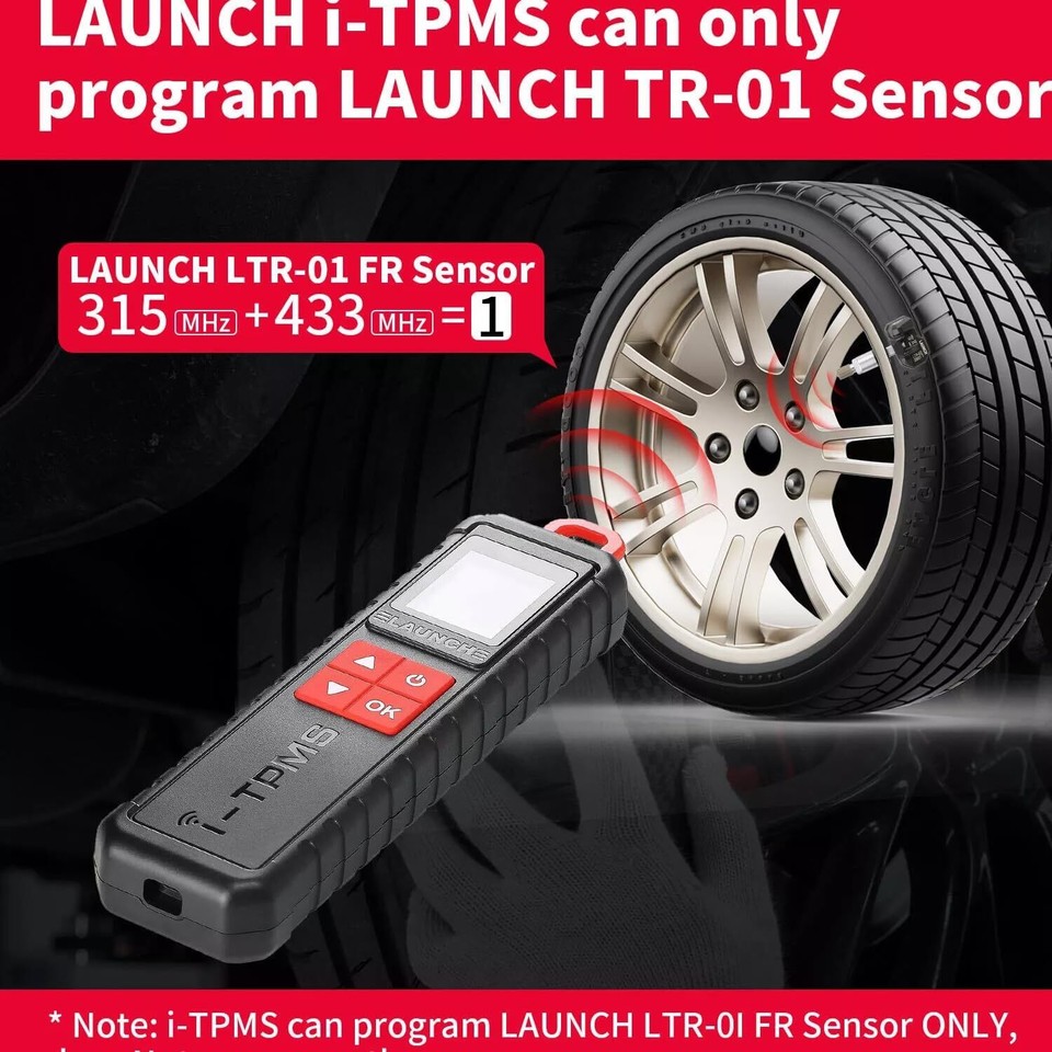 LAUNCH X431 iTPMS Car TPMS Tire Pressure Sensor Activator Programming ...
