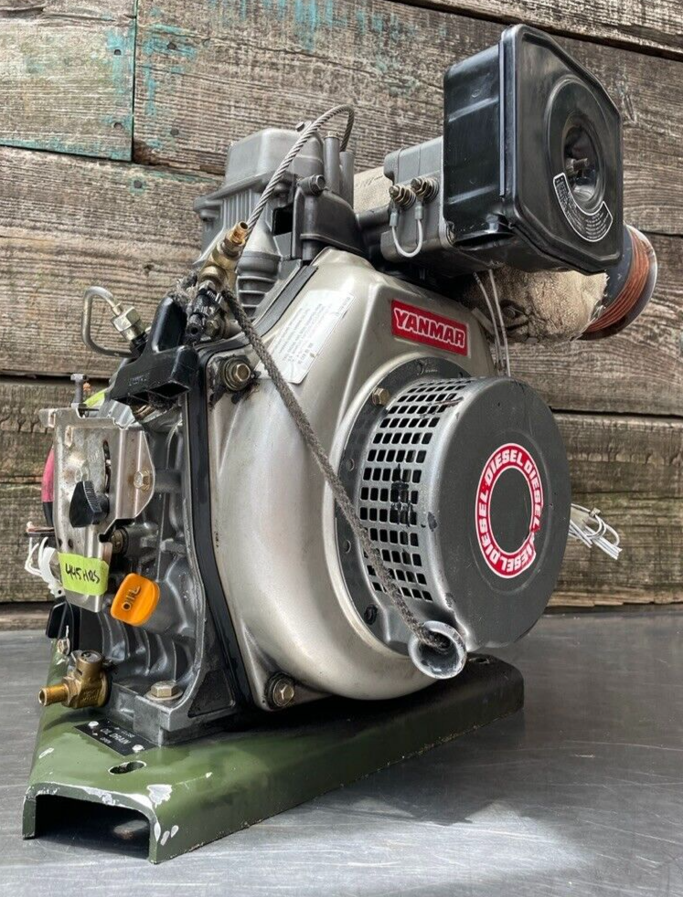 445HR YANMAR L70AE, L70 ENGINE 4.9kw w/ Starter, Muffler, Generator MEP ...