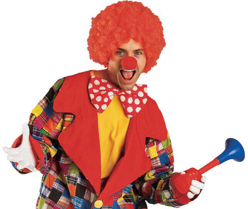 Adult Patches The Clown party entertainer costume long coat jacket ...