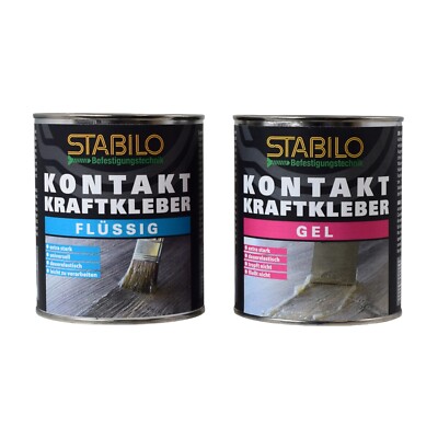 Kontakt Kraftkleber Kontaktkleber Kleber Flüssigkleber Alleskleber Gel ...