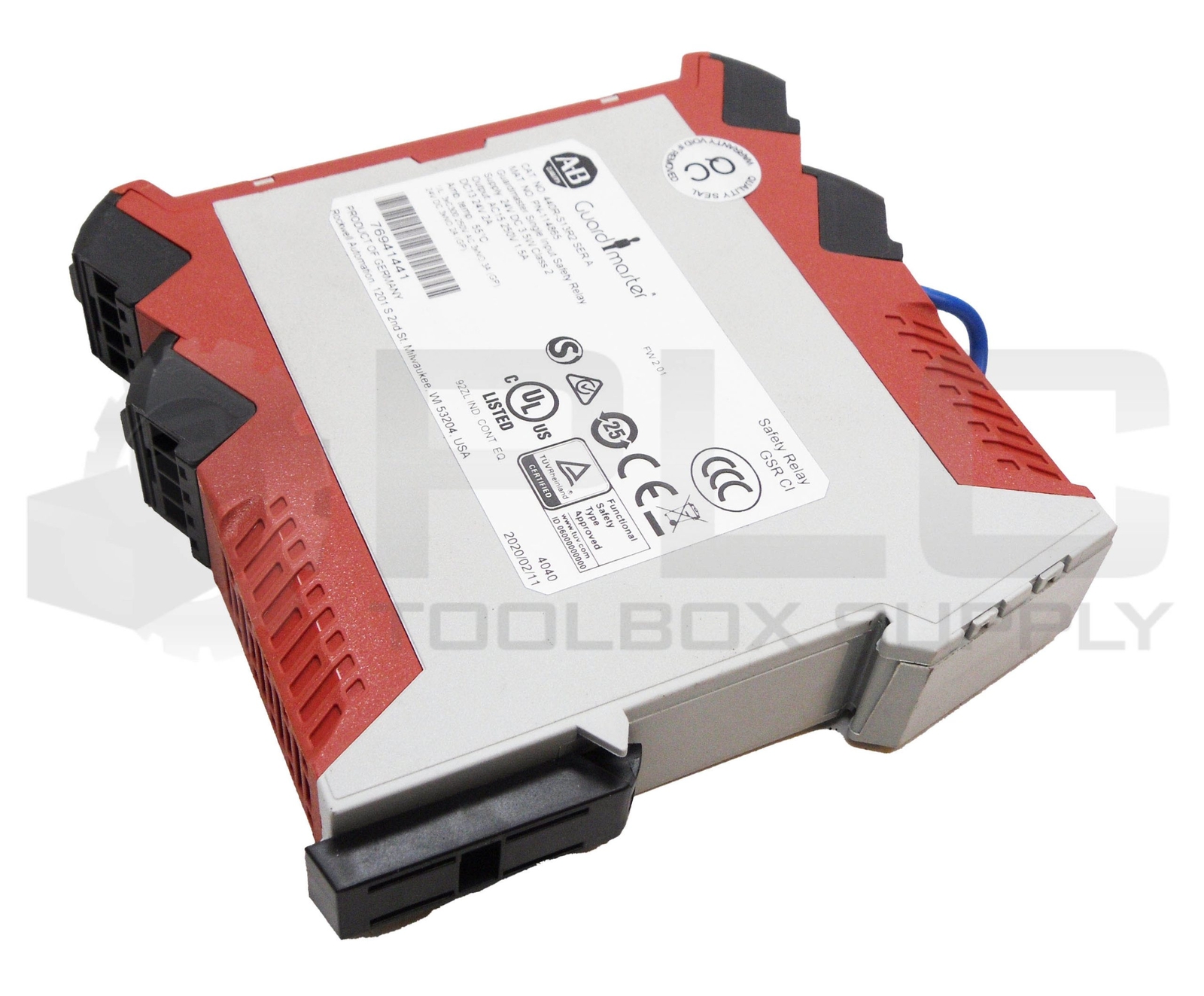 ALLEN BRADLEY 440R-S13R2 /A GUARD MASTER SINGLE INPUT SAFETY RELAY | eBay