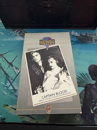Captain Blood (1935)| Errol Flynn | Betamax Tape | Hollywood Gold 1986 ...