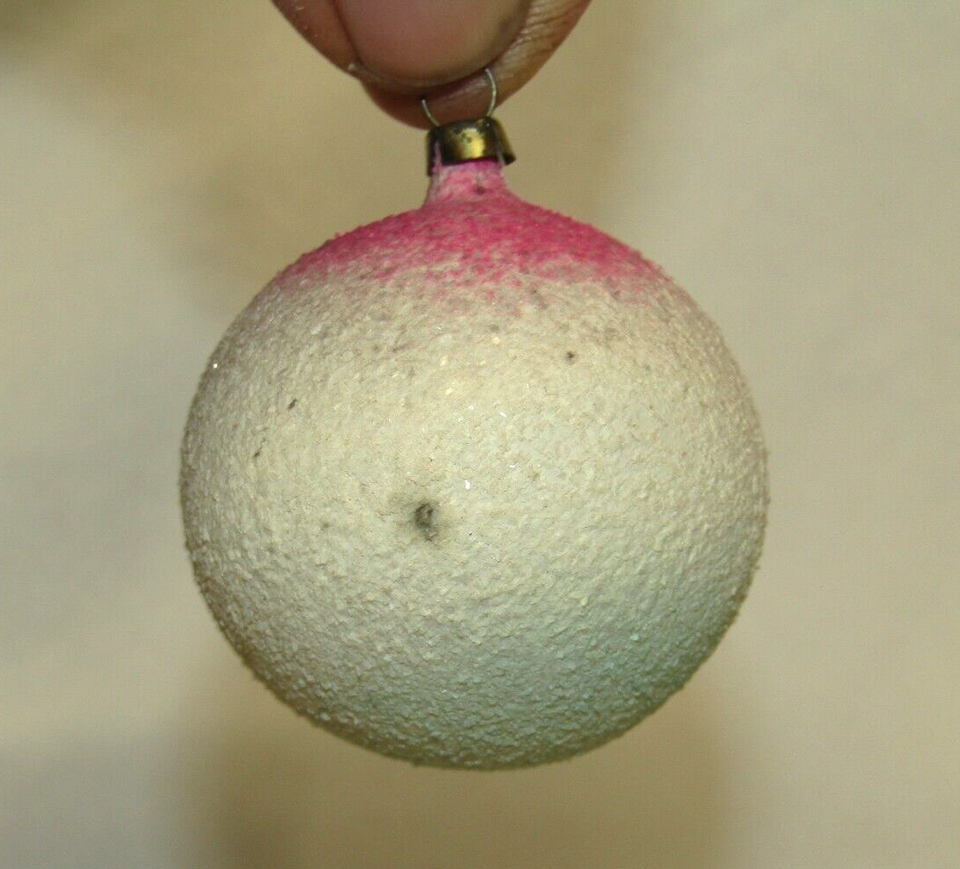 German Antique Glass Patriotic Venetian Dew Ball Christmas Ornament ...