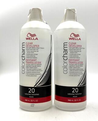 Wella Color Charm Clear Developer 20 Volume 32 oz-2 Pack | eBay