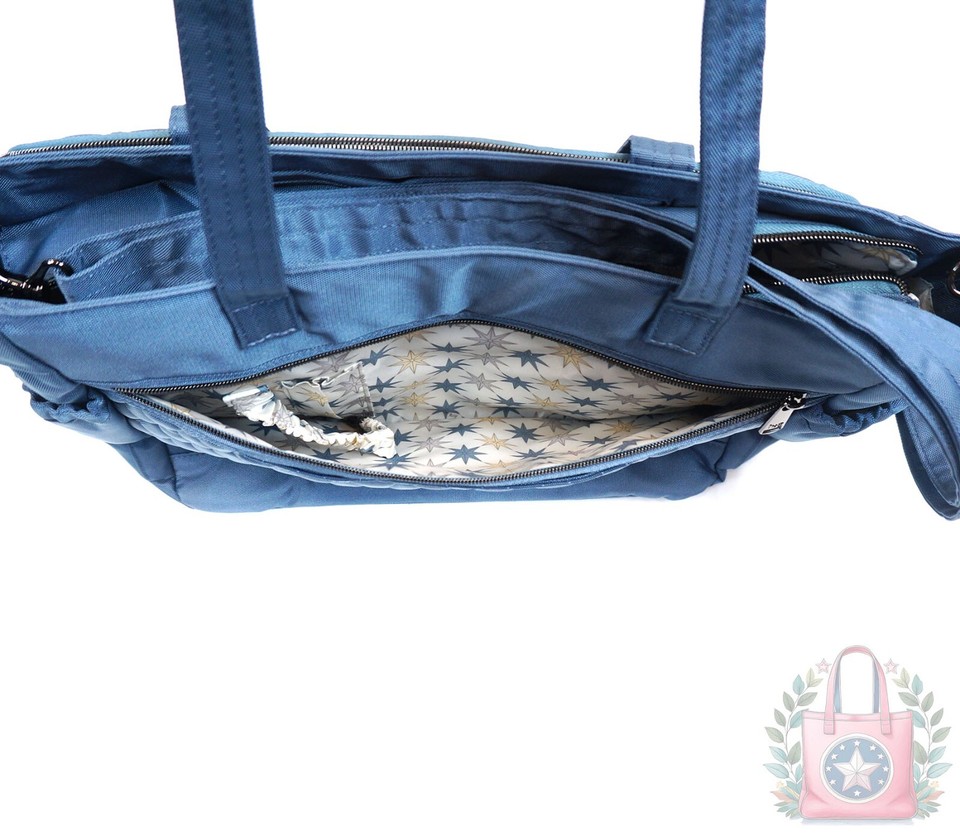 NEW ️ Lug Calypso Blue Moon Tote Ultra X Laptop Work Travel North Star ...