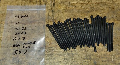 Intelitek Super Prolight 1000 CNC Mill 4" Long 1/4-28 SHCS (Set of 30) I01V | eBay