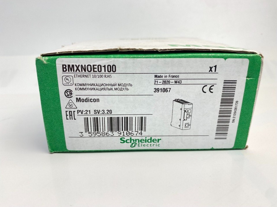 network module BMXNOE0100 Modicon M340, Modbus/TCP, 1xRJ45 | eBay