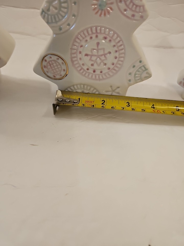Set Of 3 Different Size Lenox Porcelain Trees | eBay