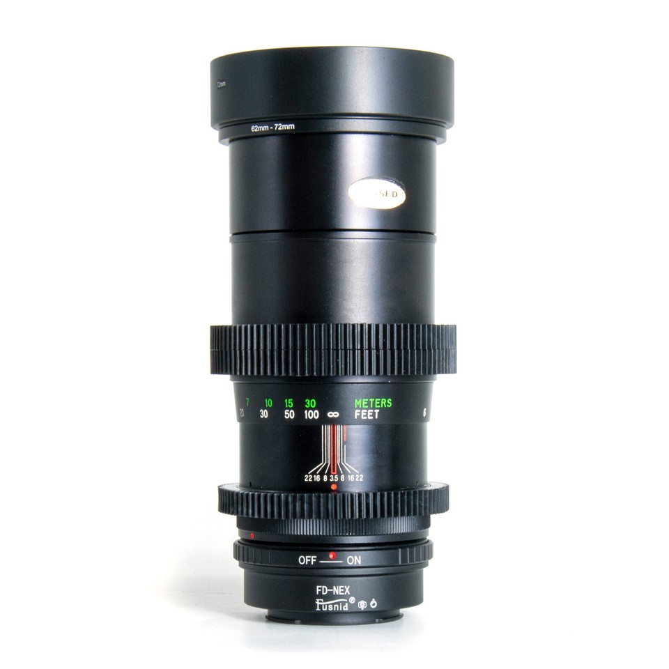 Cine Modded Vivitar Auto Telephoto 200mm F3.5 w/ Anamorphic Bokeh For ...