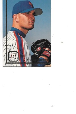 Bill Pulsipher 1994 Bowman Baseball RC #212 New York Mets | eBay