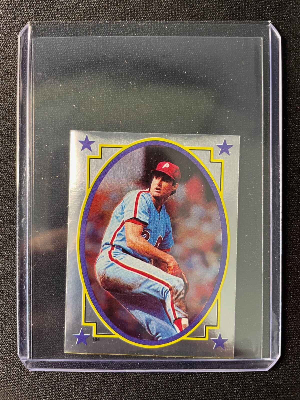 1984 Topps Album Stickers Steve Carlton FOIL #184 Phillies!!! | eBay