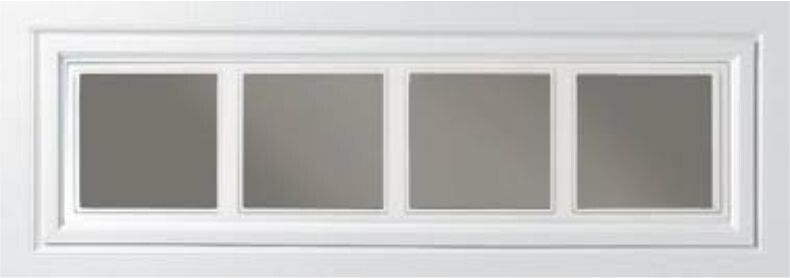 CLOPAY Garage Doors MADISON 611 SANDTONE Replacement Window Inserts ...