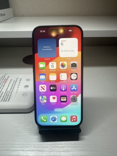 Apple iPhone 15 - 128 GB - Black (Spectrum) - READ DESCRIPTION | eBay