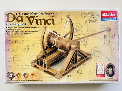 Da Vinci Machine Series Academy Hobby Model Kits - Catapult | eBay