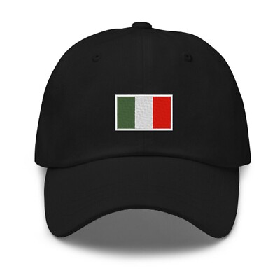 Italian Flag Embroidered Logo Hat, Italy Hat, Baseball Cap, Adjustable ...