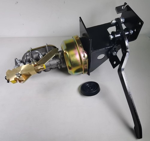 Universal 90 Degree Under Dash Power Brake Booster Pedal & Master ...