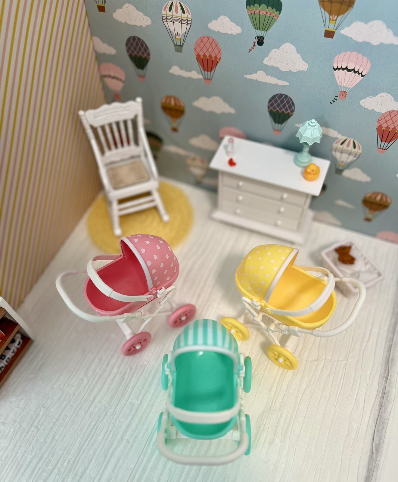 Zuru 5 Surprise My Mini Baby - YELLOW PRAM/STROLLER ONLY - SEE FULL ...