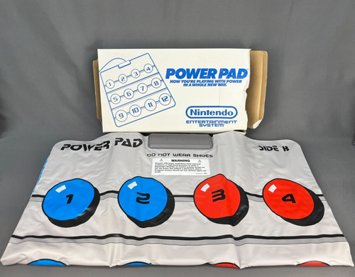 Vtg 1988 Nintendo NES Power Pad ONLY in Box | eBay