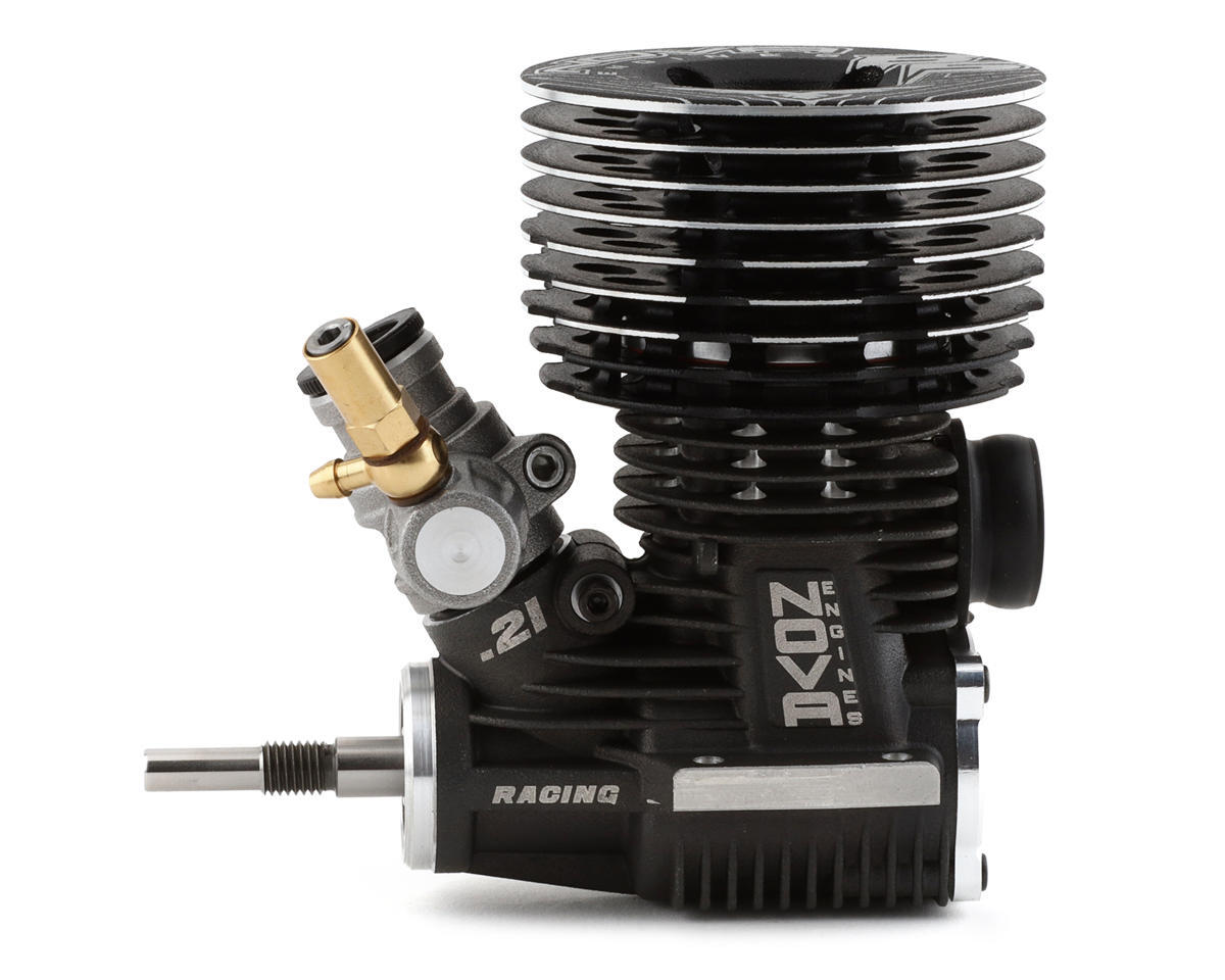 Nova Engines B5 .21 5-Port Off-Road Nitro Engine (Steel Bearings ...