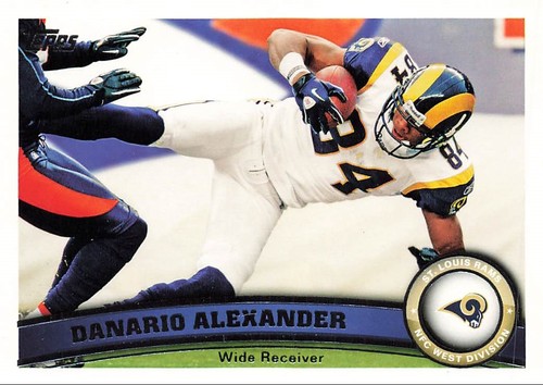 2011 Topps #309 Danario Alexander St. Louis Rams | eBay