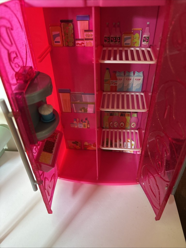 Lot 20 Barbie Doll Furniture Mixed Dream House Chairs Table Vanity ...