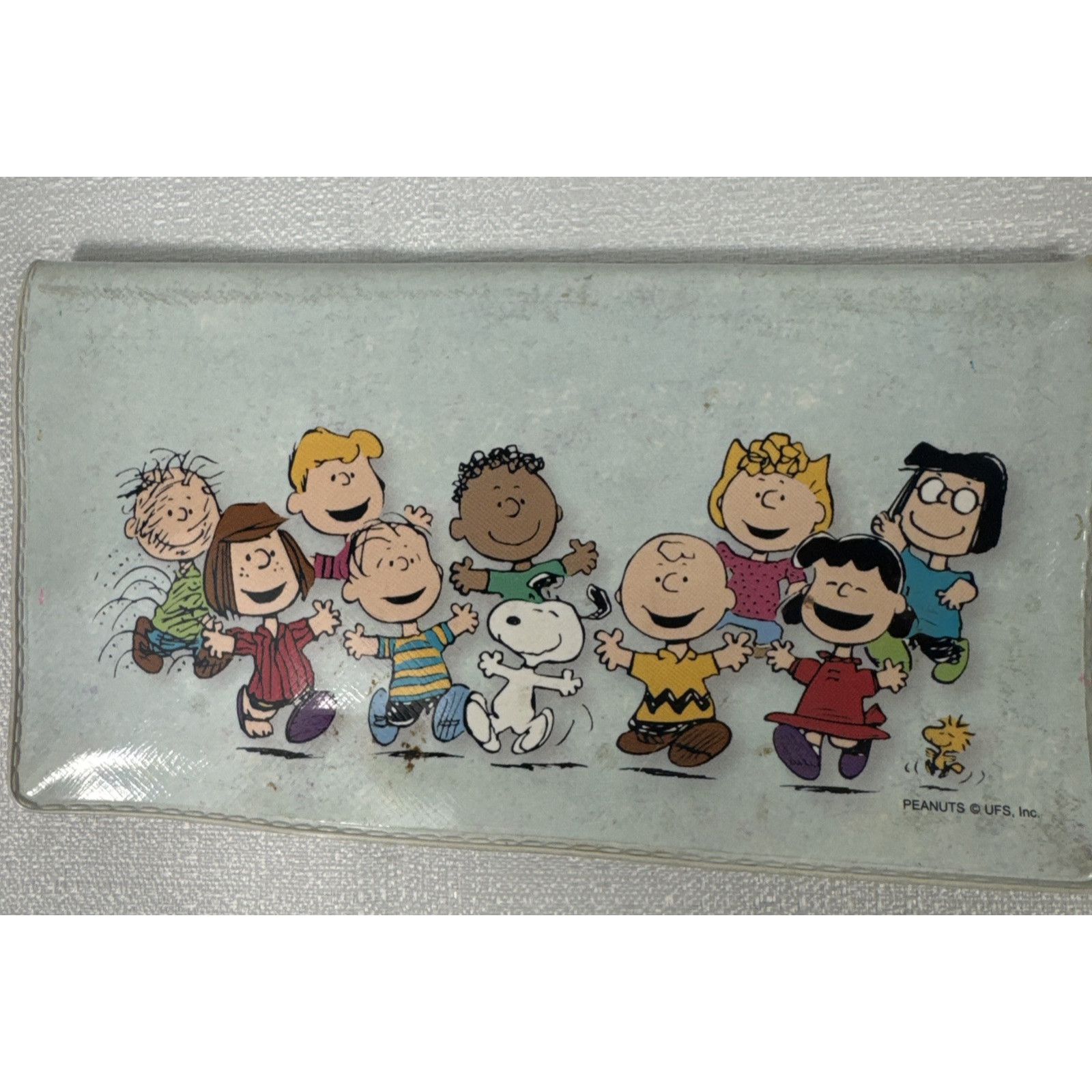 Peanuts Charlie Brown & Gang Vinyl Checkbook Cover Vi… - Gem