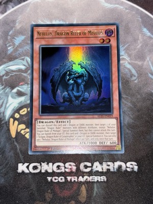 ALIN-EN019 “Nebulus, Dragon Ruler of Mishaps”Ultra Rare YuGiOh! IN ...
