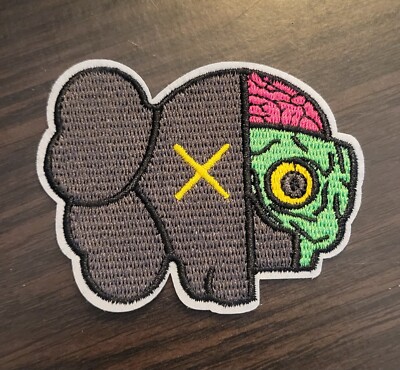 Kaws embroidery patch iron on new!!! Pop Culture 4x2 | eBay