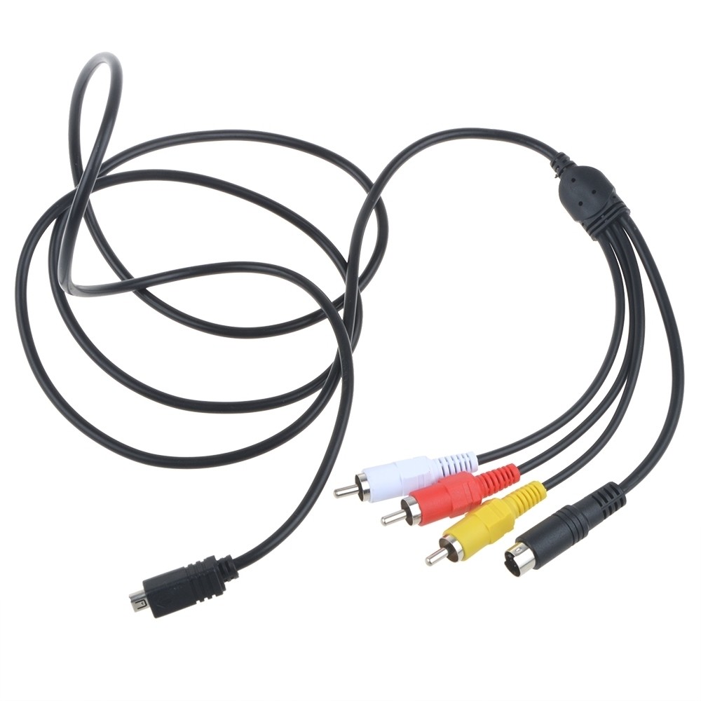 AV A/V TV Cable/Cord for Sony DCR-SR100E DVR-DVD405 DCR-HC40 DCR-HC40E ...