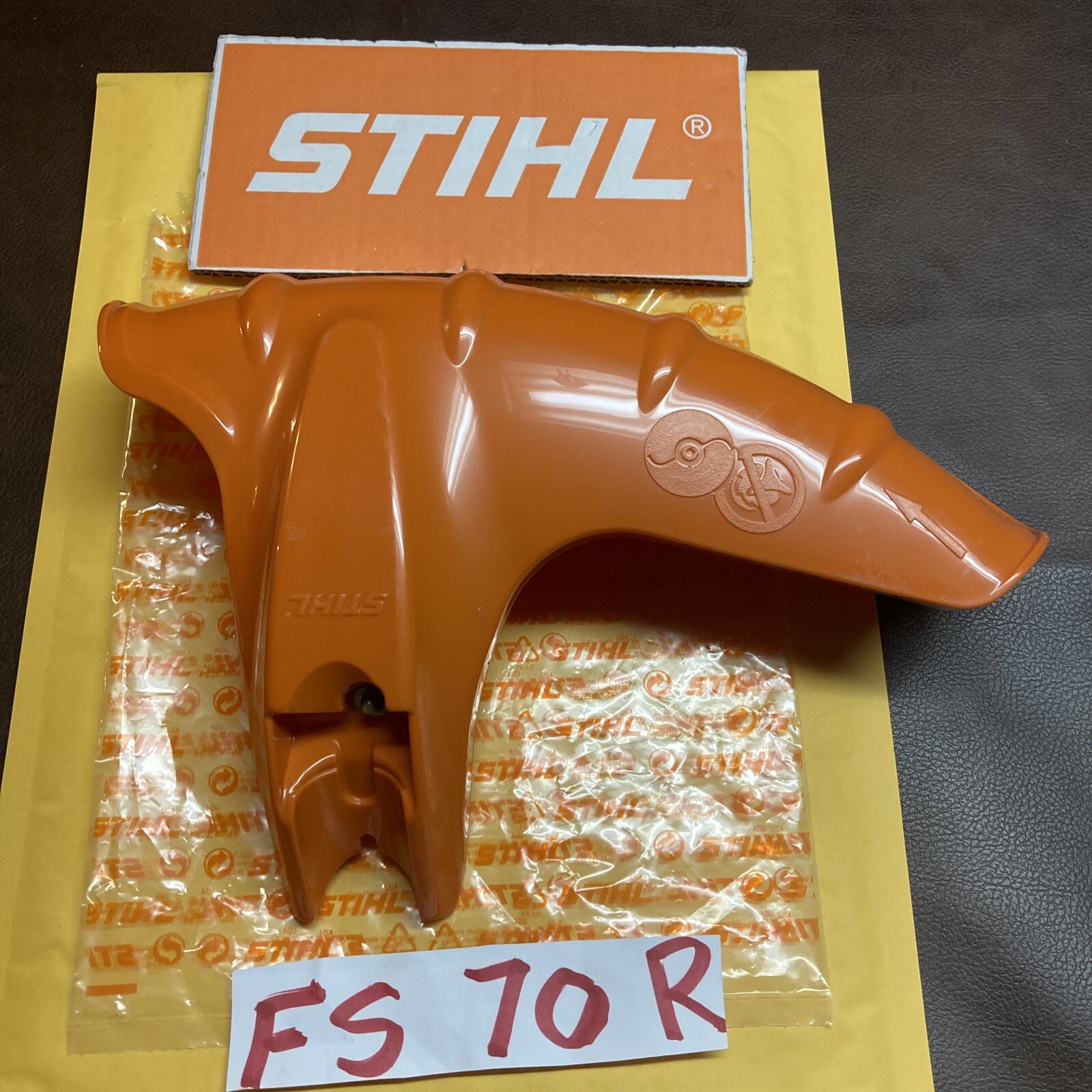 NEW Genuine OEM STIHL FS 70R Trimmer Guard Shield W/ Cutter Assembly | eBay