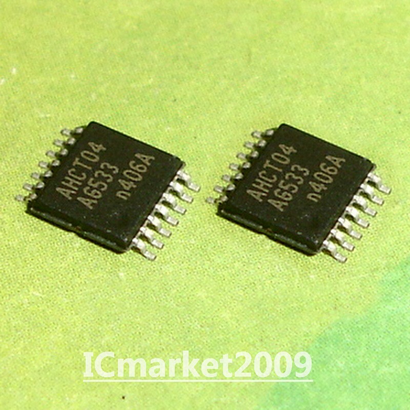 10 PCS 74AHCT04PW TSSOP-14 74AHCT04 AHCT04 Hex Inverters 14-TSSOP Chip ...