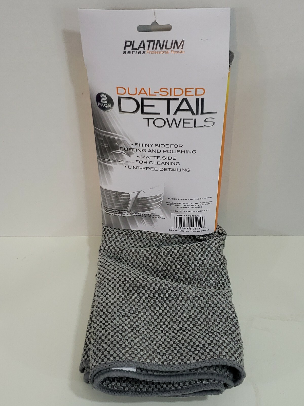 Pro Elite Platinum Dual-Sided Detail Towels (2 Pack) NEW | eBay