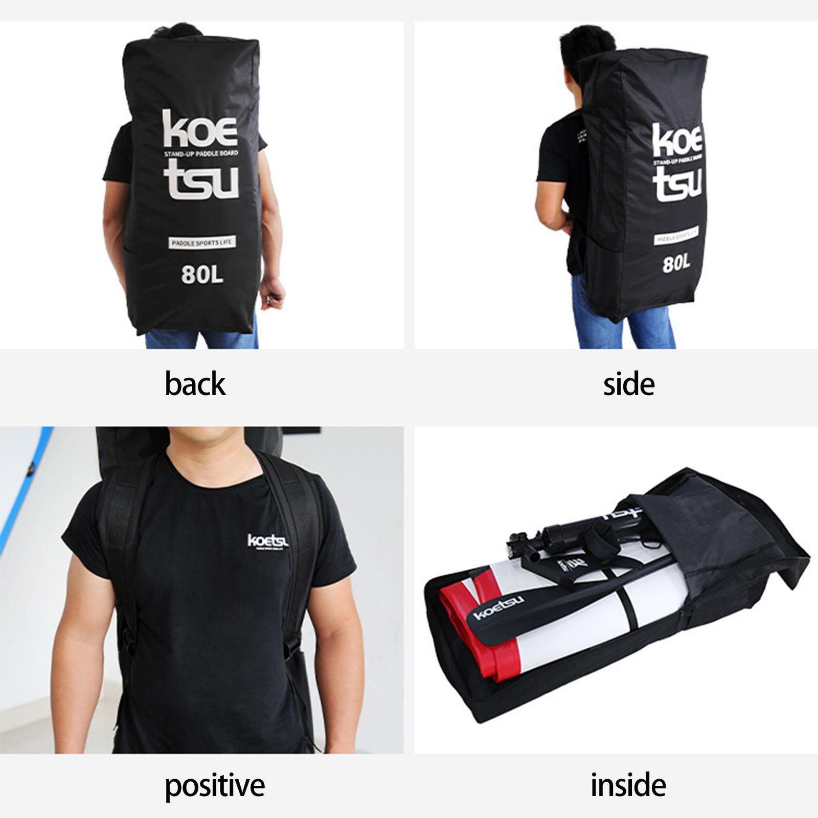 Inflatable Paddle Board Backpack Nylon Stand Up Paddle Board Bag For ...