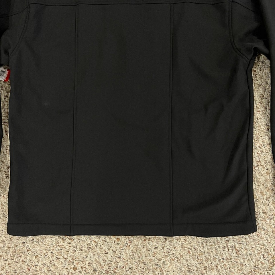 Athletech Hooded Jacket Mens Fleece Lined Full Zip New | eBay