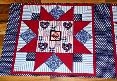 Primitive Star Quilt Block Pattern