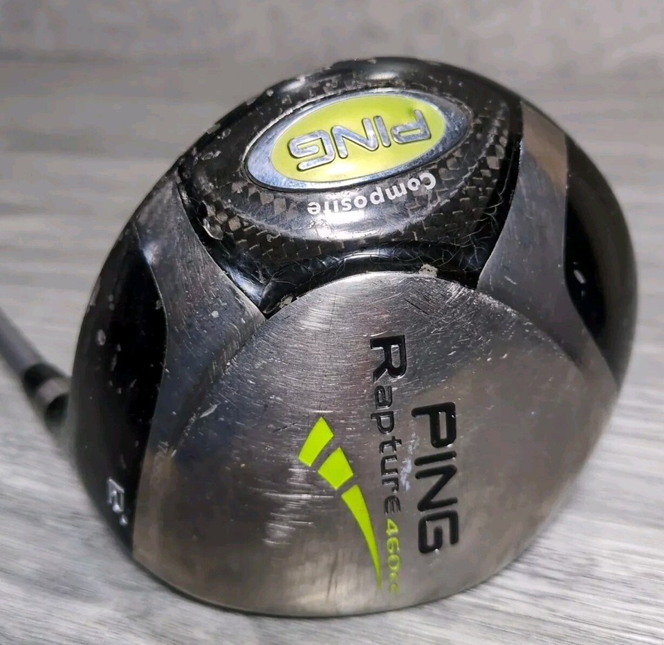 PING Rapture 460cc Driver 1 Degrees Graphite TFC909D Regular Flex RH 45 ...