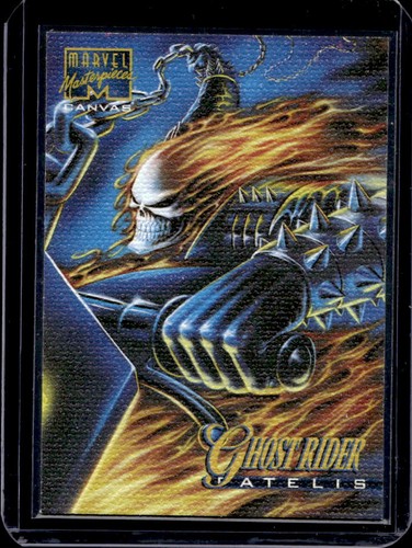 1995 Fleer Marvel Masterpieces Ghost Rider Canvas #8 | eBay