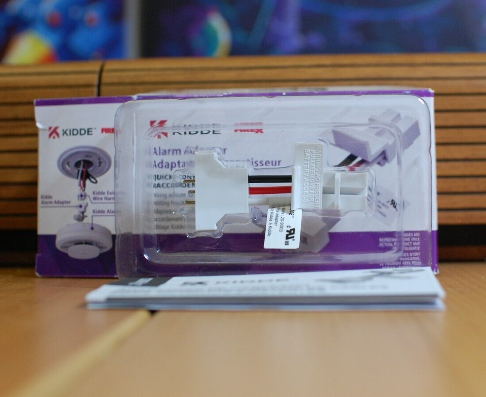 Kidde Quick Connect Wiring Adapter For Hardwired Smoke & Detector Alarm ...