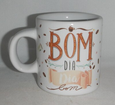Starbucks Bom Dia Good Morning Mini Coffee Espresso Mug Cup Demitasse ...