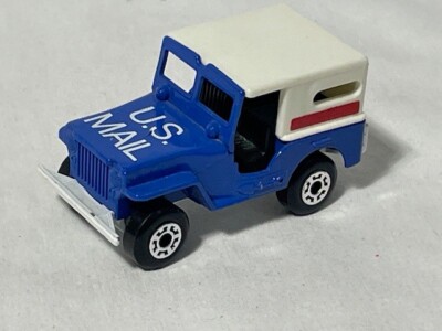 1976 Matchbox Superfast #13 Sleet N Snow US Mail Jeep, Blue, 1/64 | eBay