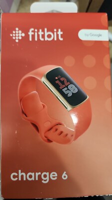 Fitbit Charge 6 Fitness Tracker - Orange - GA05183NA Open Box | eBay