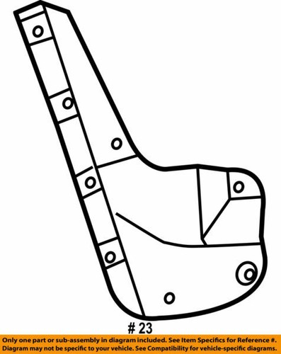 76626-35240 Toyota Mudguard, quarter panel, rear lh 7662635240, New ...