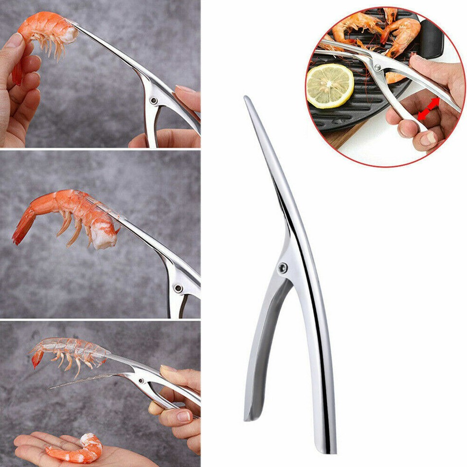Shrimp Peeler Prawn Deveiner Peel Device fish knife Creative kitchen ...