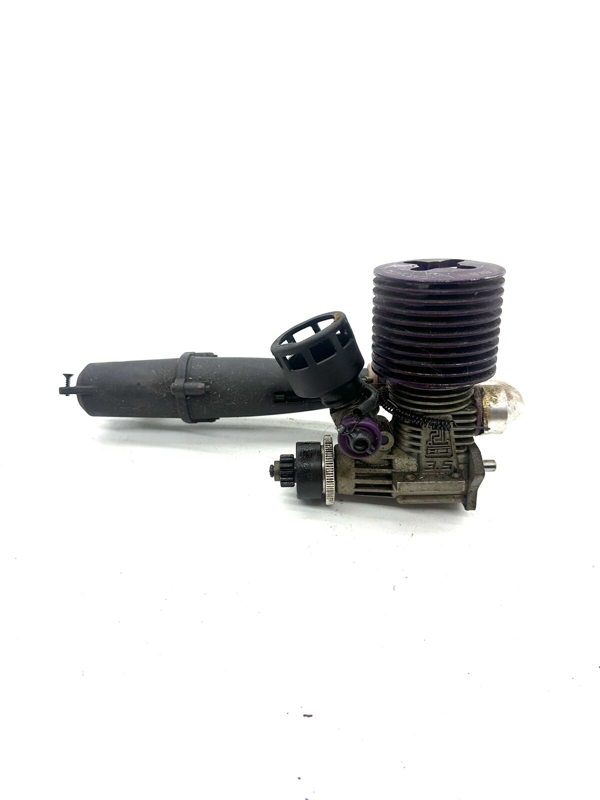 HPI Racing .21 3.5 Savage 1/8 Nitro Monster Truck Engine w/ Pipe & Carb ...
