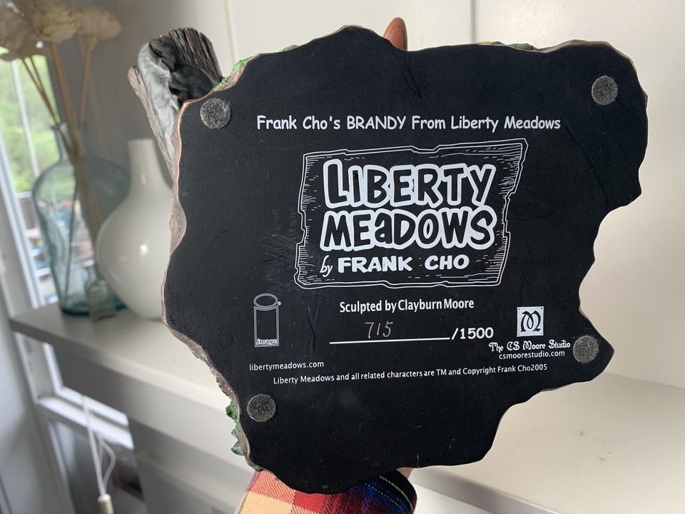 Frank Cho's Liberty Meadows Brandy Statue 2005 Limited Edition #715/ ...