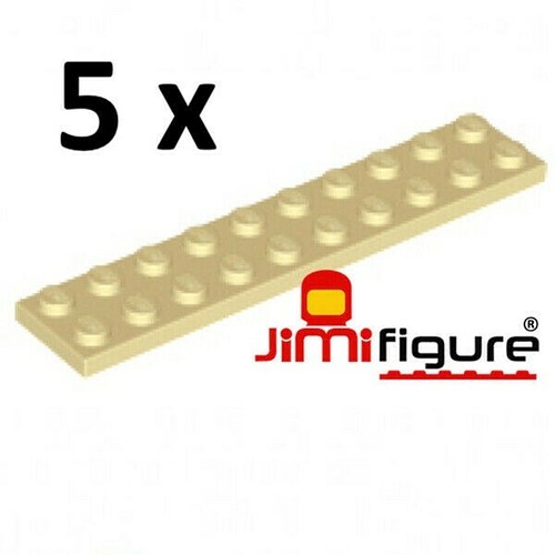 NEW 5 x LEGO Plate 2x10 Tan 3832 Genuine Bulk Lot Brick Yellow 10x2 | eBay