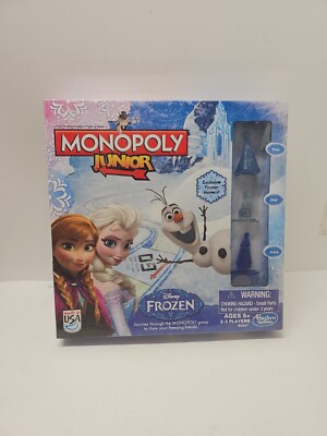 Disney Frozen Monopoly Jr. Junior Hasbro Game NEW (a) | eBay